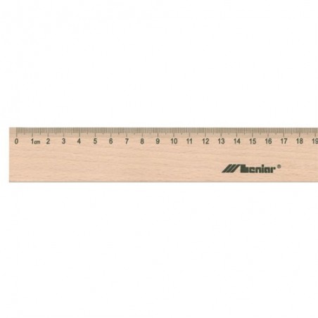 Wooden ruler 30 cm
